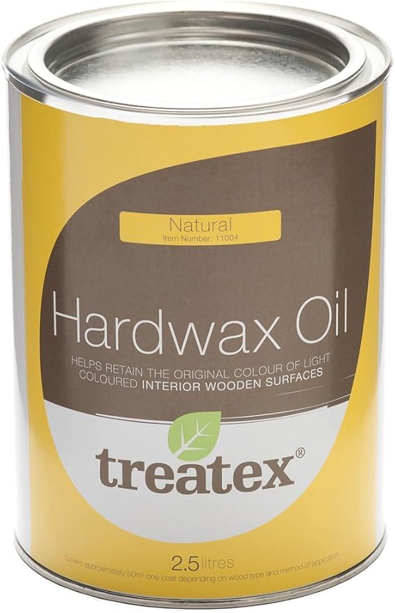Treatex Hardwax Oil 11004 - Natural For Light Coloured Timber 2.5ltr ...