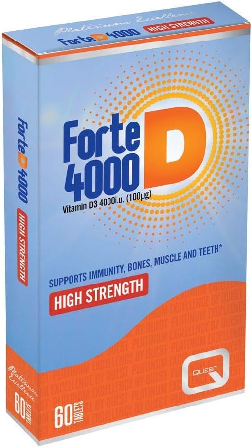 Quest Forte D3 4000 – Pack of 60 Tablets – BigaMart