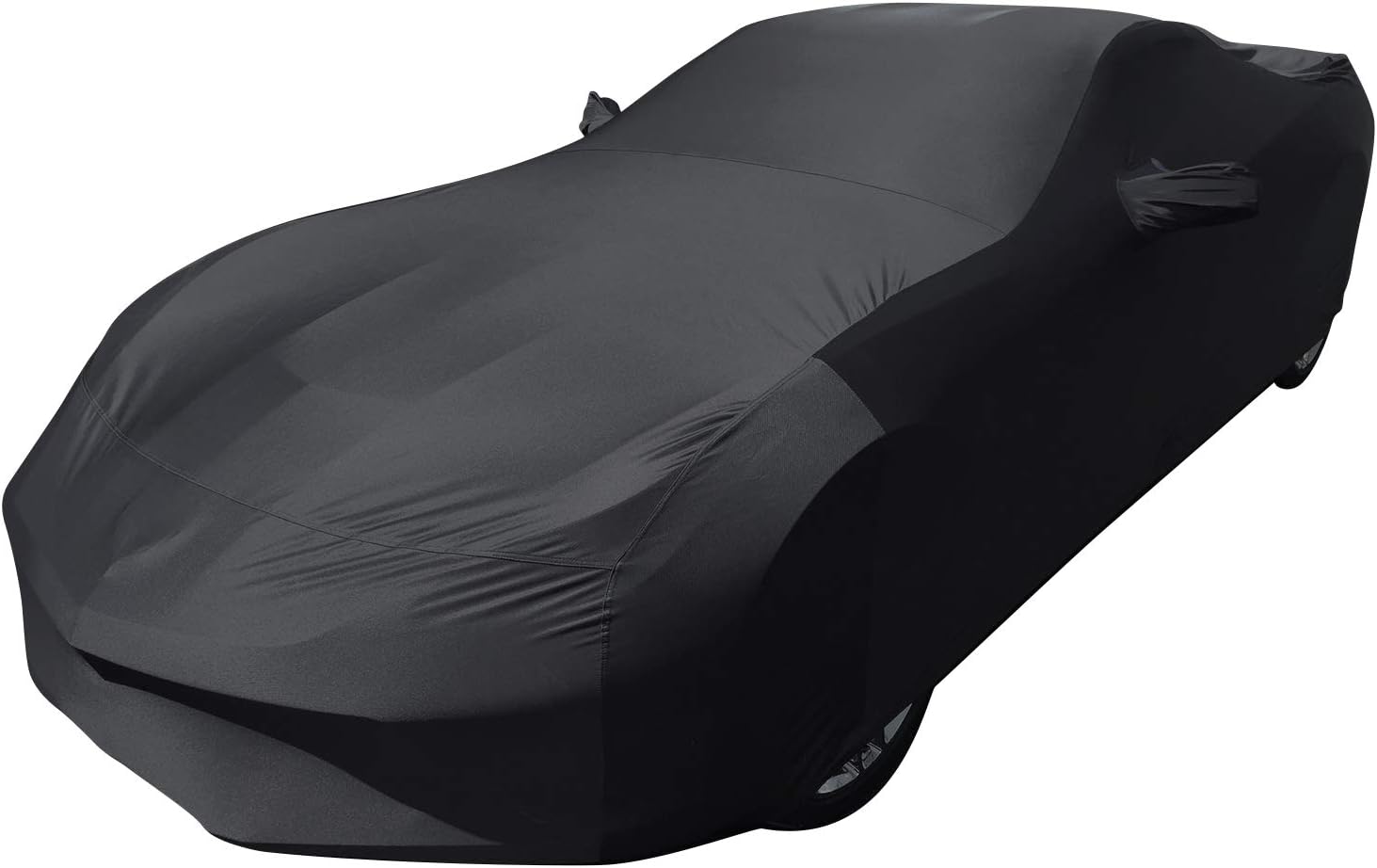 Covers Black Car Show WinPower Indoor Sports Car Cover Velvet Stretch ...