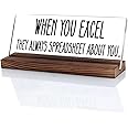 Amazon.com: OCCdesign Funny Accountant Gifts Office Desk Sign With ...