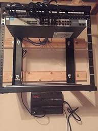 Amazon.com: NavePoint 9U Wall Mount Open Frame 19" Server Equipment ...