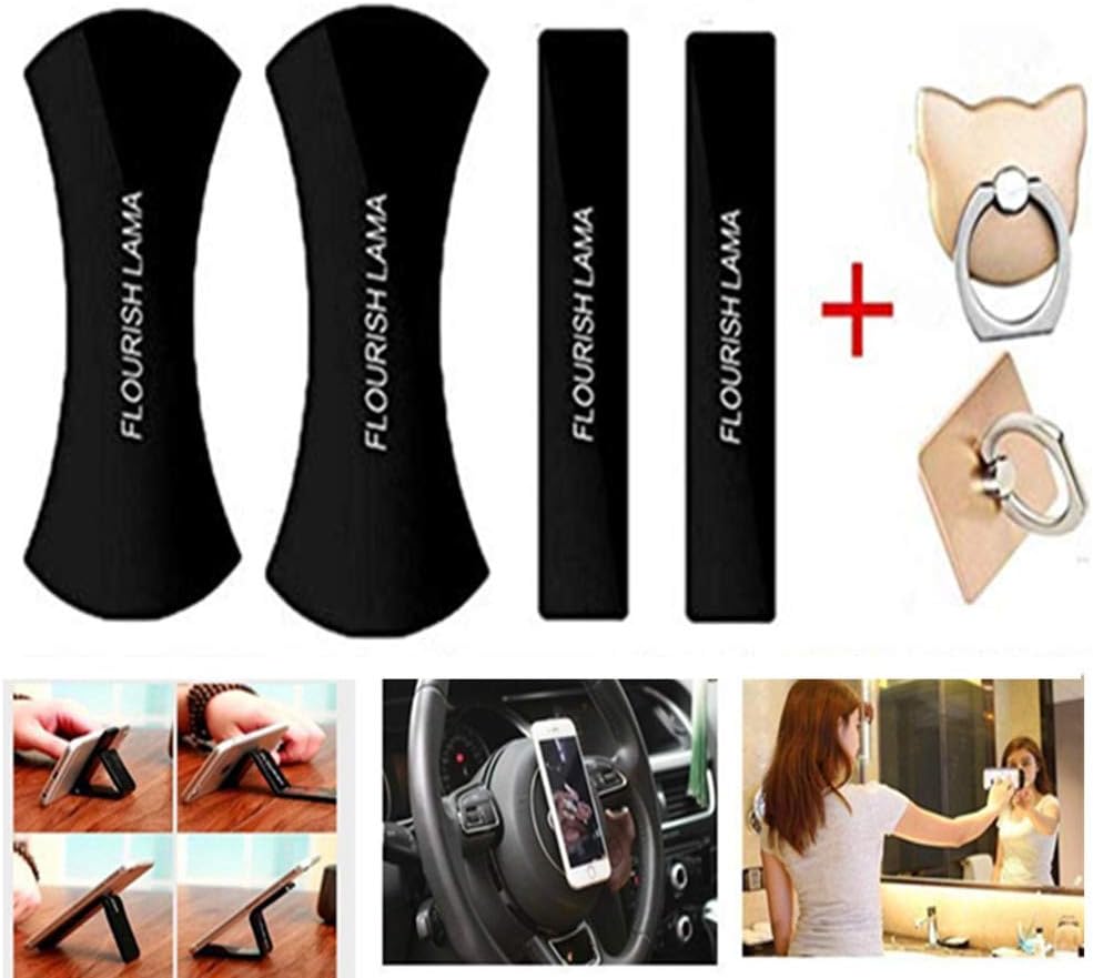 Amazon.com: Kplvet Anywhere Sticky Phone Holder, Universal Gel Pads ...