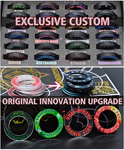Upgraded DND Condition Rings 96 Status Effect Markers with Color ...