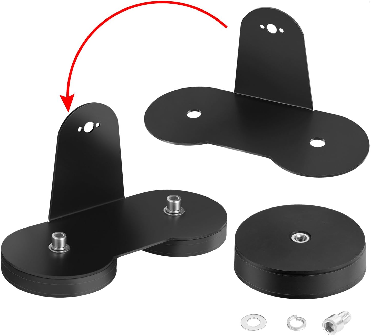 2pcs Powerful Magnetic Base Mount Bracket Sucker Holder LED Light Bar ...