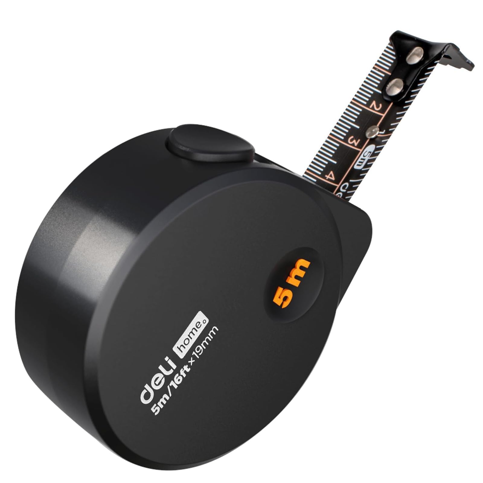 deli Tape Measure 16ft/5m, Easy Read Small Measuring Tape Retractable ...