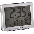 Sonnet Ken-Tech T-4652 Atomic Radio Controlled LCD A larm Clock, 1.5 ...