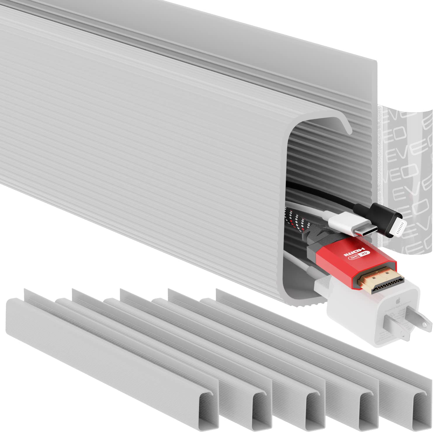 Mua EVEO Cable Management Under Desk Kit (6 Units)-Under Desk Cable ...