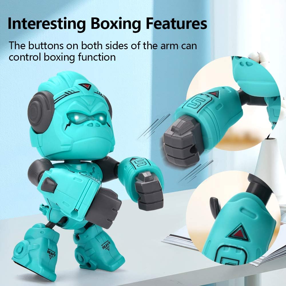 ALLCELE Alloy Gorilla Toy for Kids,Fun Robot Toys with Interactive ...