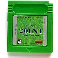 Amazon.com: Super Cartridge 20 in 1 Game Boy Color GBC 16bits Video ...
