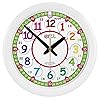 ertt Teaching Wall Clock - Learn The Time Wall Clock - Kids Analog ...