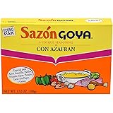 Amazon.com : Goya Sazón Seasoning With Azafran, 3.52 Oz Box ...