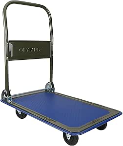 Carrito Plegable con Plataforma de Carga. Soporta Hasta 136 Kg de ...