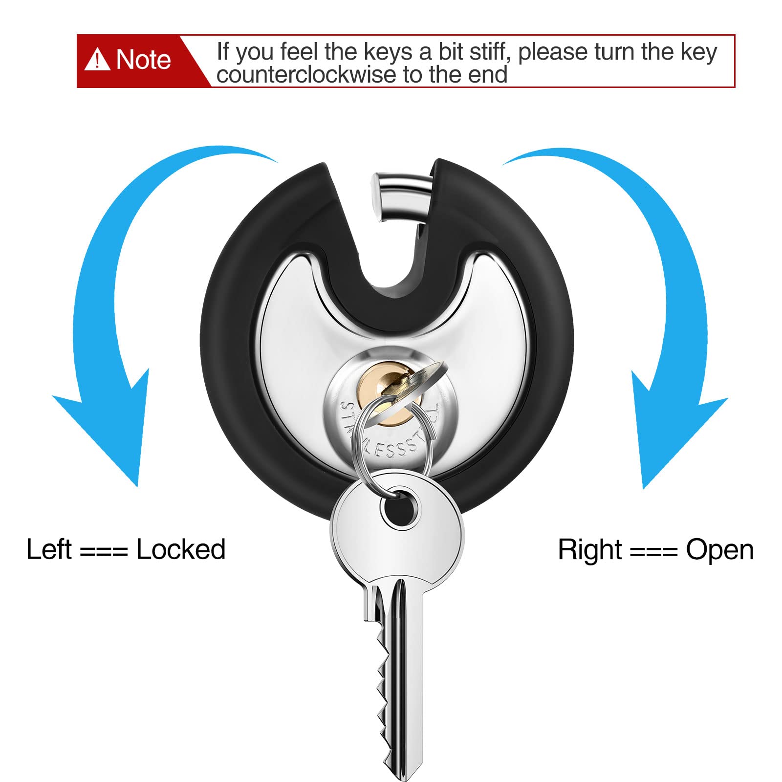 Mua Chumia 10 Pack 70 mm Pad Lock Keyed Alike Padlocks Stainless Steel ...