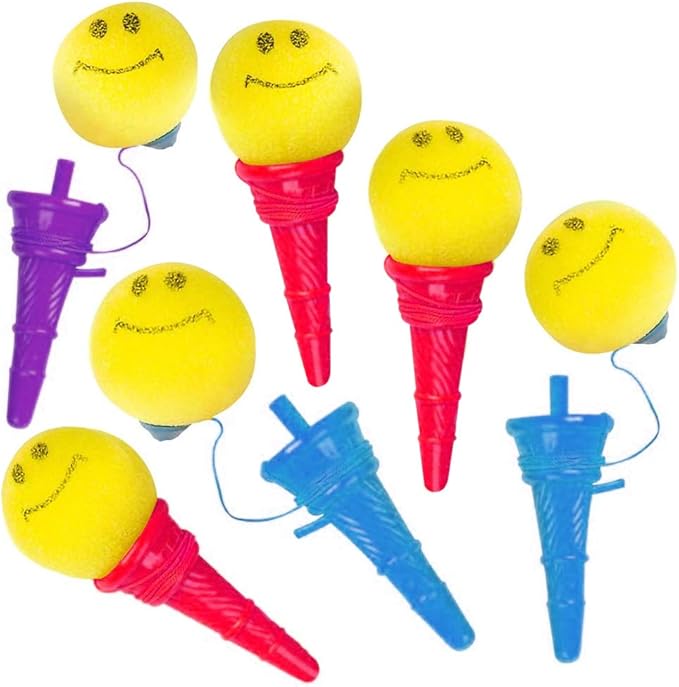 Amazon.com: ArtCreativity Smile Face Ice Cream Launcher - Pack of 12-4. ...