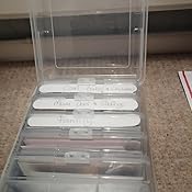 Advantus 7.5"W x 9.25"L x 5.5"H Storage Studios Photo Keeper, Single ...