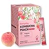 Unha's Everyday Kombucha Tea Powdered Beverage, 20 Sticks, Sparkling ...