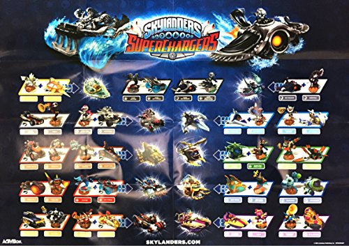 Skylanders Superchargers Dark Edition Double-Sided Figure and Vehicle ...