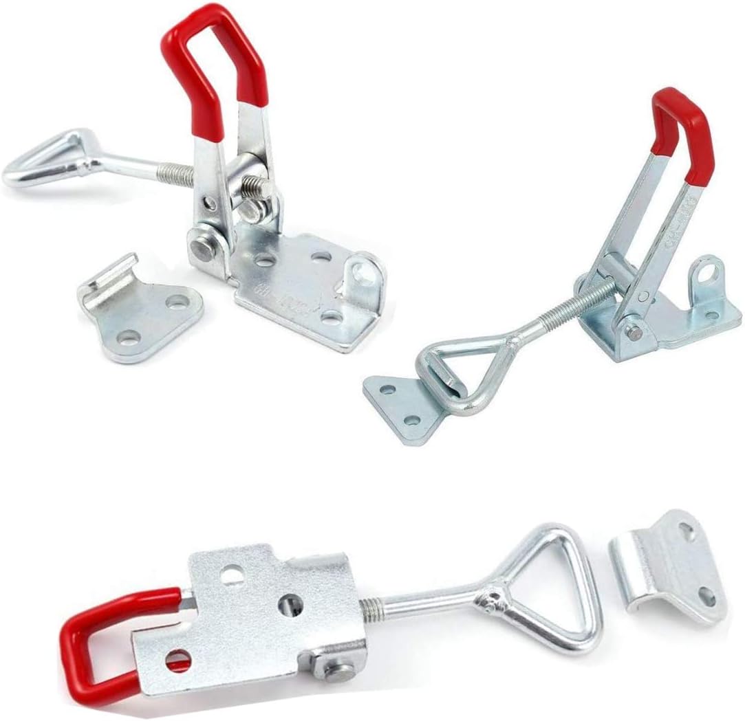 Toggle Catch Latch 12 Pack Stainless Steel Pull-Action Spring Loaded ...