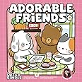 Amazon.com: Adorable Friends: Cute & Simple Coloring Book for Adults ...