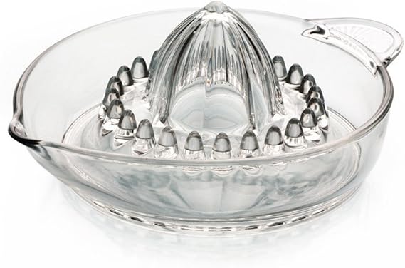 Italy Classic Large Orange Citrus Lemon Manual Glass Juicer Squeezer ...