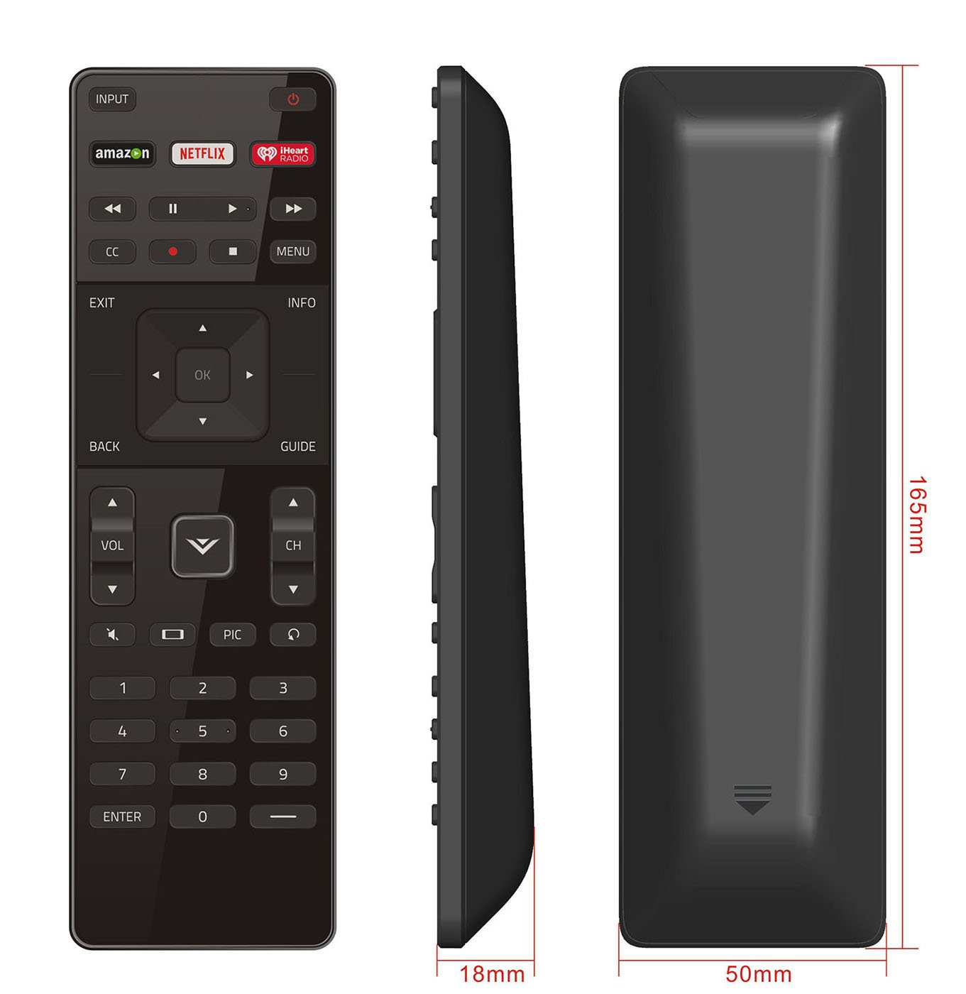 Vizio Xrt122 Tv Remote For E Series Models Ebay