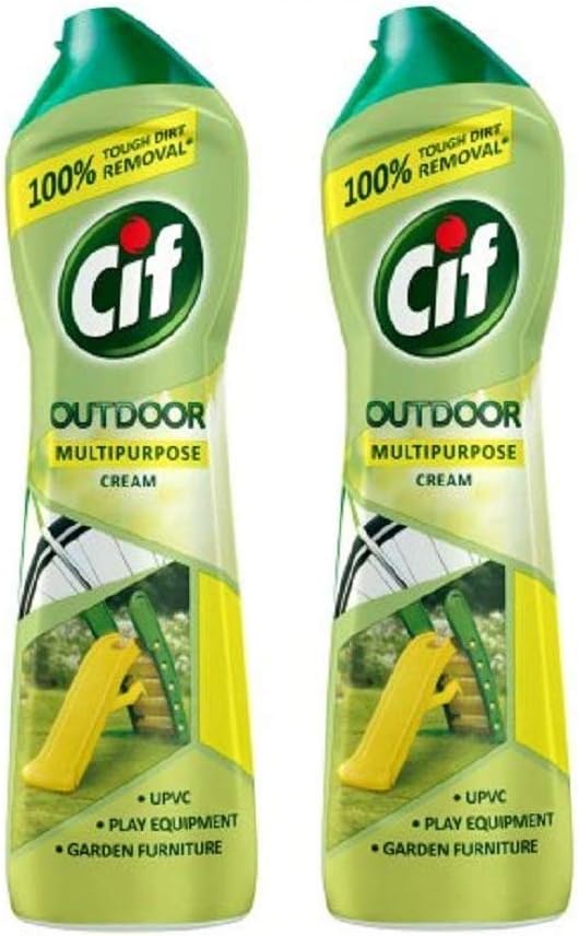 Cif Outdoor Multi Purpose Cleaner with Cream - 450 ml Pack Of 2: Amazon ...
