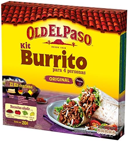 Old El Paso Kit para Burritos - 510g: Amazon.es: Amazon Pantry
