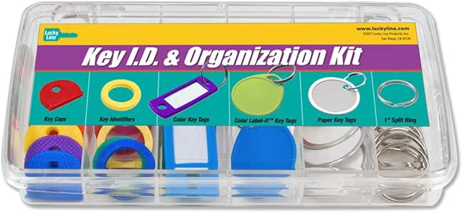 Amazon.com : Lucky Line Key ID & Organization Kit, One (1) Kit Includes ...