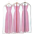 Amazon.com: HANGERWORLD 72inch Long Dress Bag Garment Protector Covers ...
