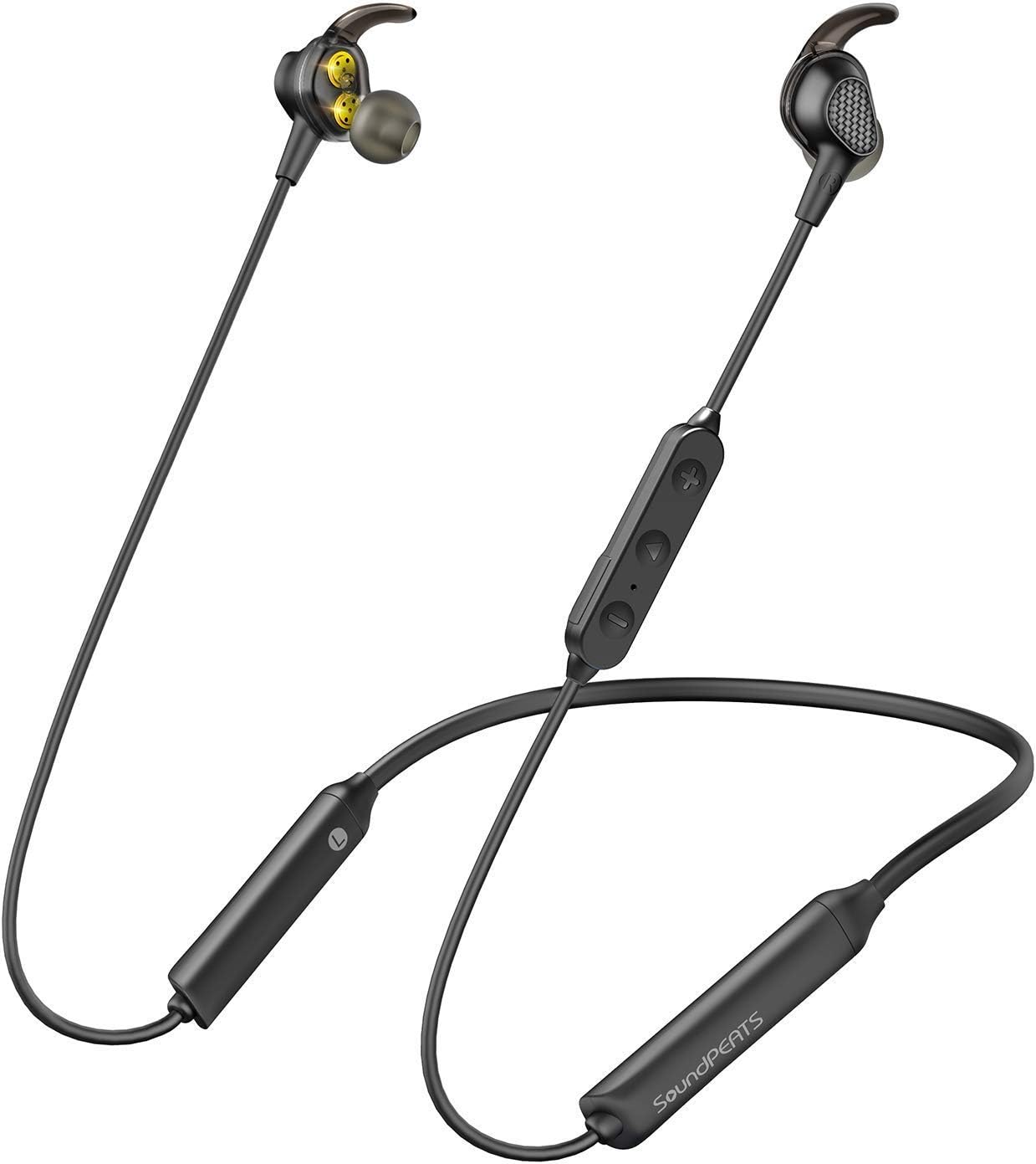 SoundPEATS Bluetooth Headphones Wireless Earbuds in-Ear Dual Dynamic ...