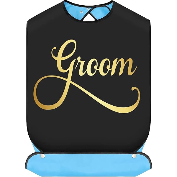 Wedding bibs for bride and groom | Honestweddingadvice.com