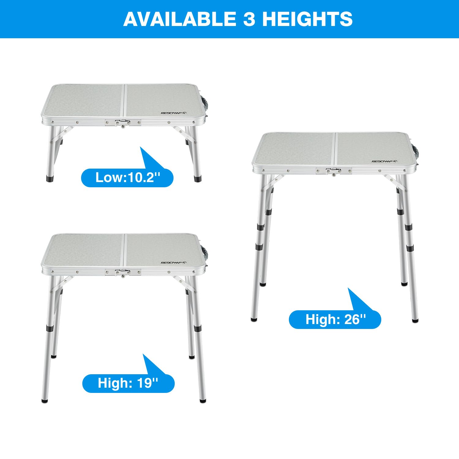 Mua Small Folding Camping Table 2ft, Portable Outdoor Folding Table ...
