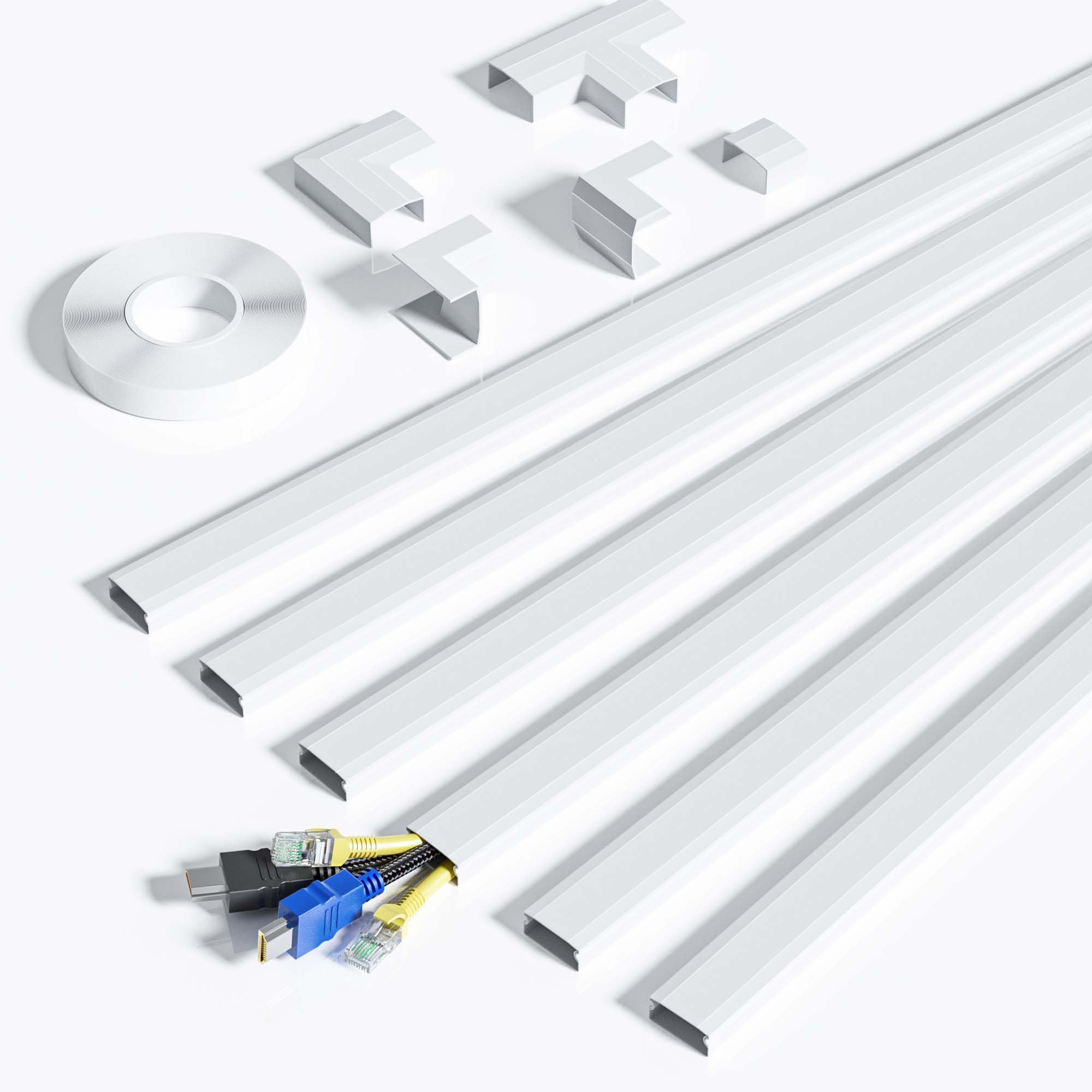 Mua kinkaivy Cable Trunking for Wall, Trunking for TV Cable, On-Wall ...