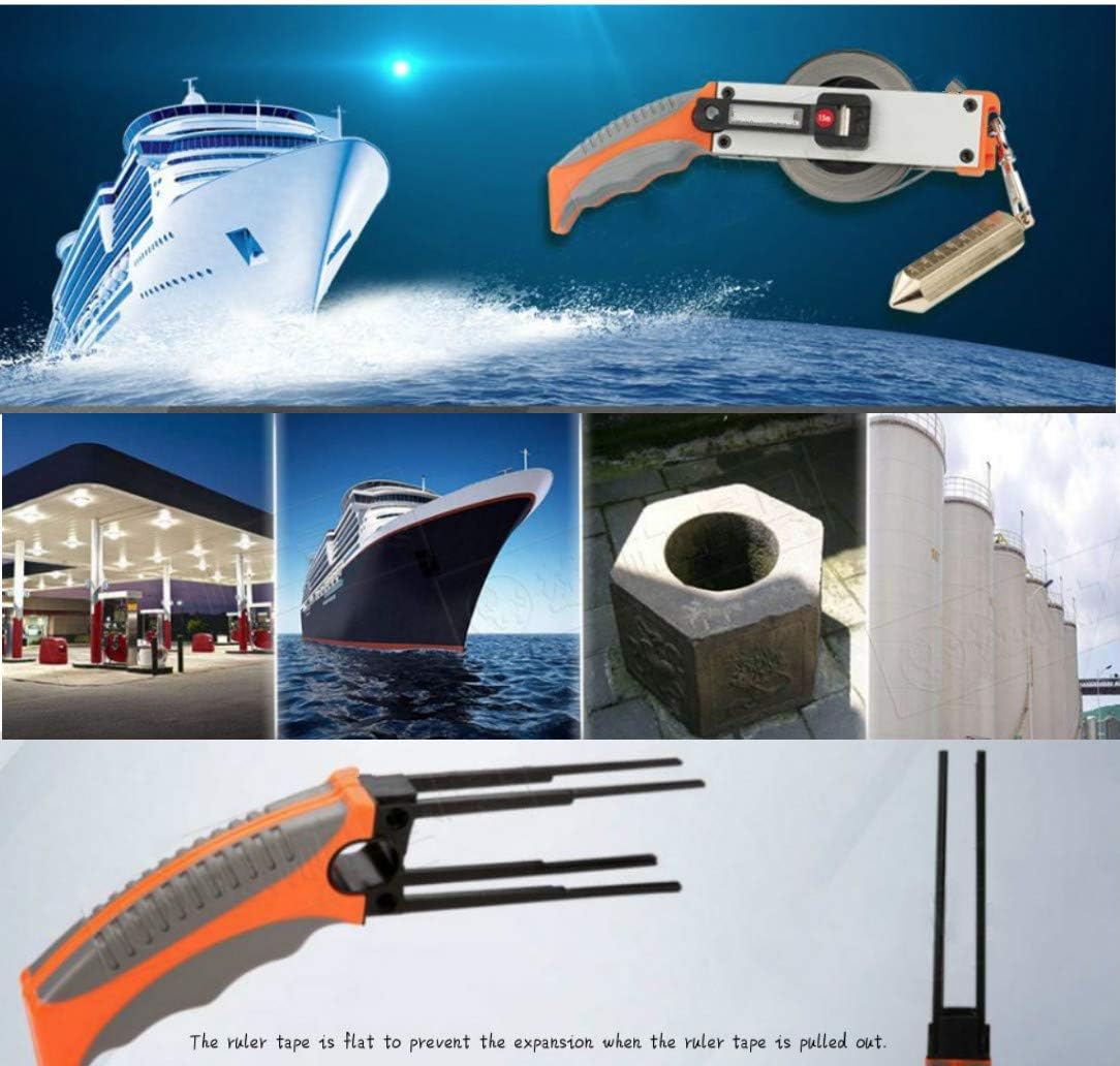 30 M/ 98 FT Oil Tank Gauging Tapes Oil Sounding Tape Measure Oil Tank ...