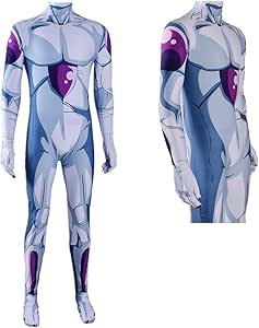 MODRYER Adultos Anime del Traje de dragón Z Ballz Freezer Cosplay Mono ...