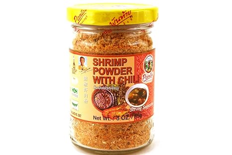 Amazon.com : Shrimp Powder with Chili - 3oz (Pack of 6) : Grocery ...