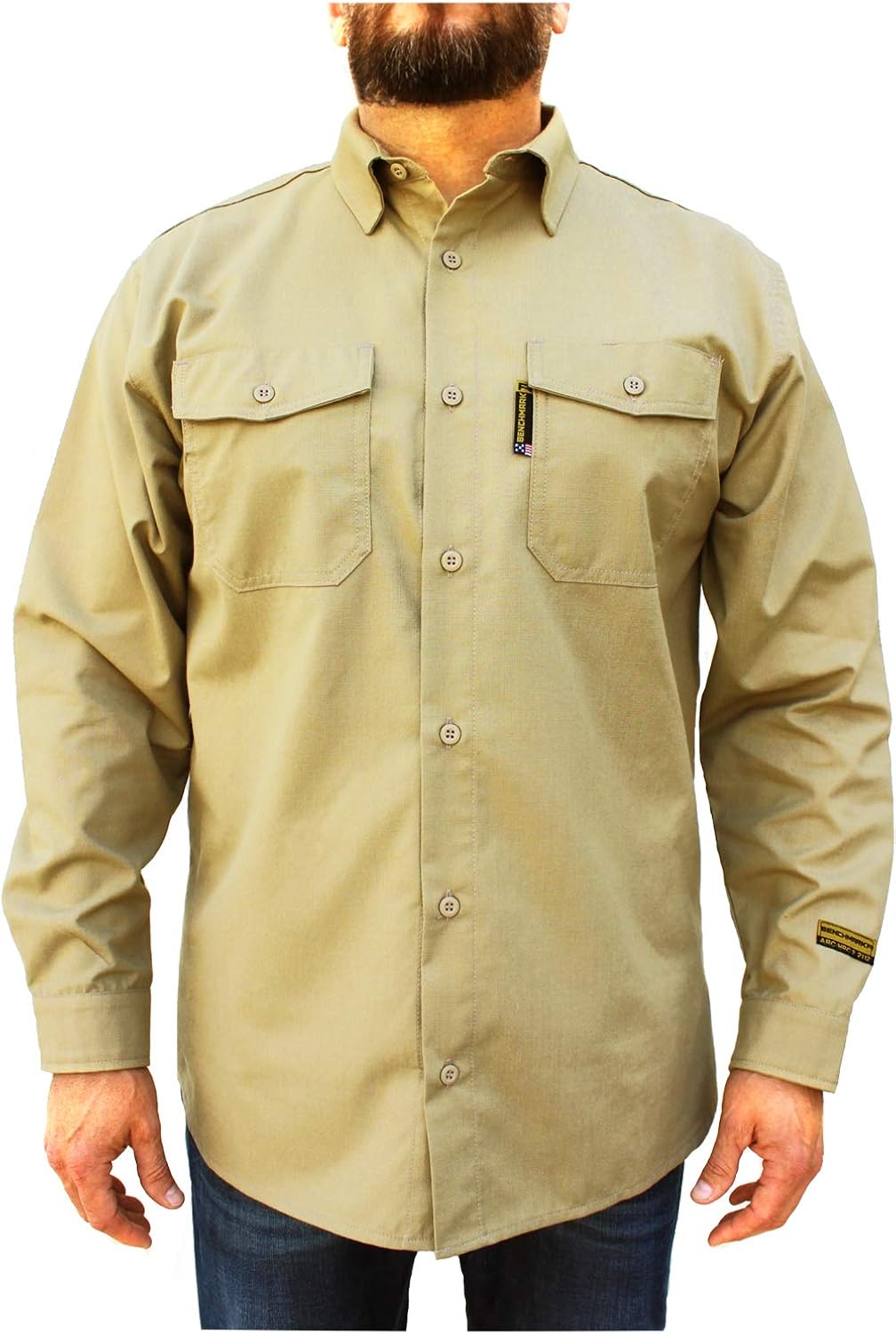Amazon.com: BENCHMARK FR Ultra Lightweight Flame Resistant Shirt, 5.1 ...