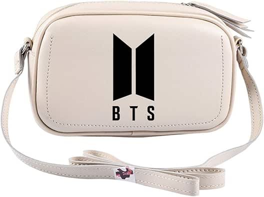 Kpop BTS Handbag Bangtan Boys Shoulder Bag Jungkook Suga Jimin V PU ...