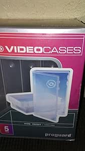 Amazon.com: 5-Pack Clear Plastic VHS Cases : Electronics