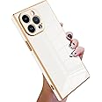 Amazon.com: KANGHAR Case Compatible with iPhone 15 Pro Max Luxury Cute Plating Design Case Full ...