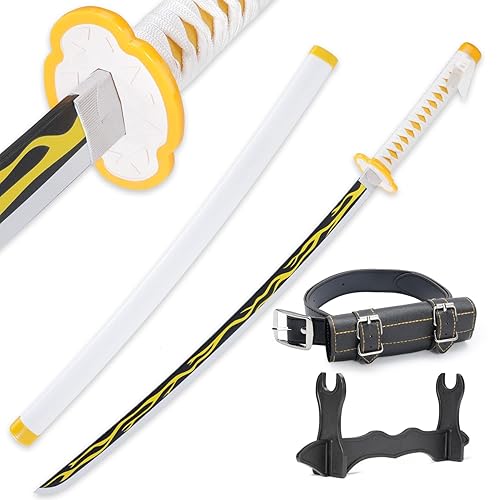 Cold Blade Zenitsu Sword - 41 inches Anime Katana Replica with Belt and ...
