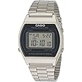 Relógio Unissex Digital Casio B640WD-1AVDF - Prata | Amazon.com.br