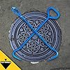 T&T Tools Top Popper Manhole Hook Tool - 24-Inch Single Hook With ...