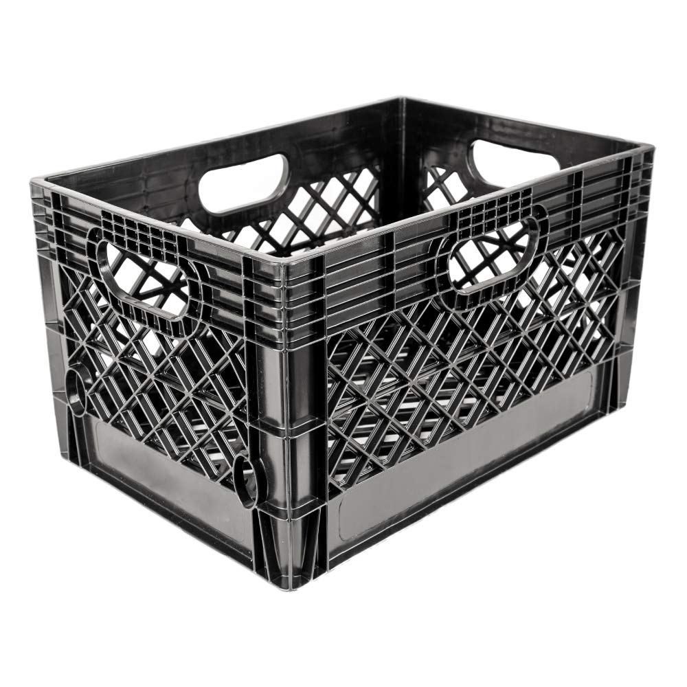 Buy Jezero Multi-Purpose Milk Crate, Rectangle 13-Inch x 11-Inch x 19 ...