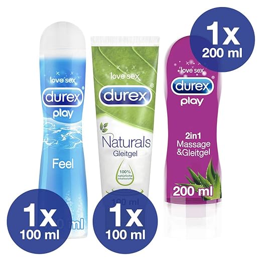 Amazon.de: Gleitgel Ausprobierpaket 3er Set für Sie und Ihn mit 1x ...