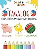 TAGALOG: Learn Colors and Words by Coloring - Use Visual Memory to ...