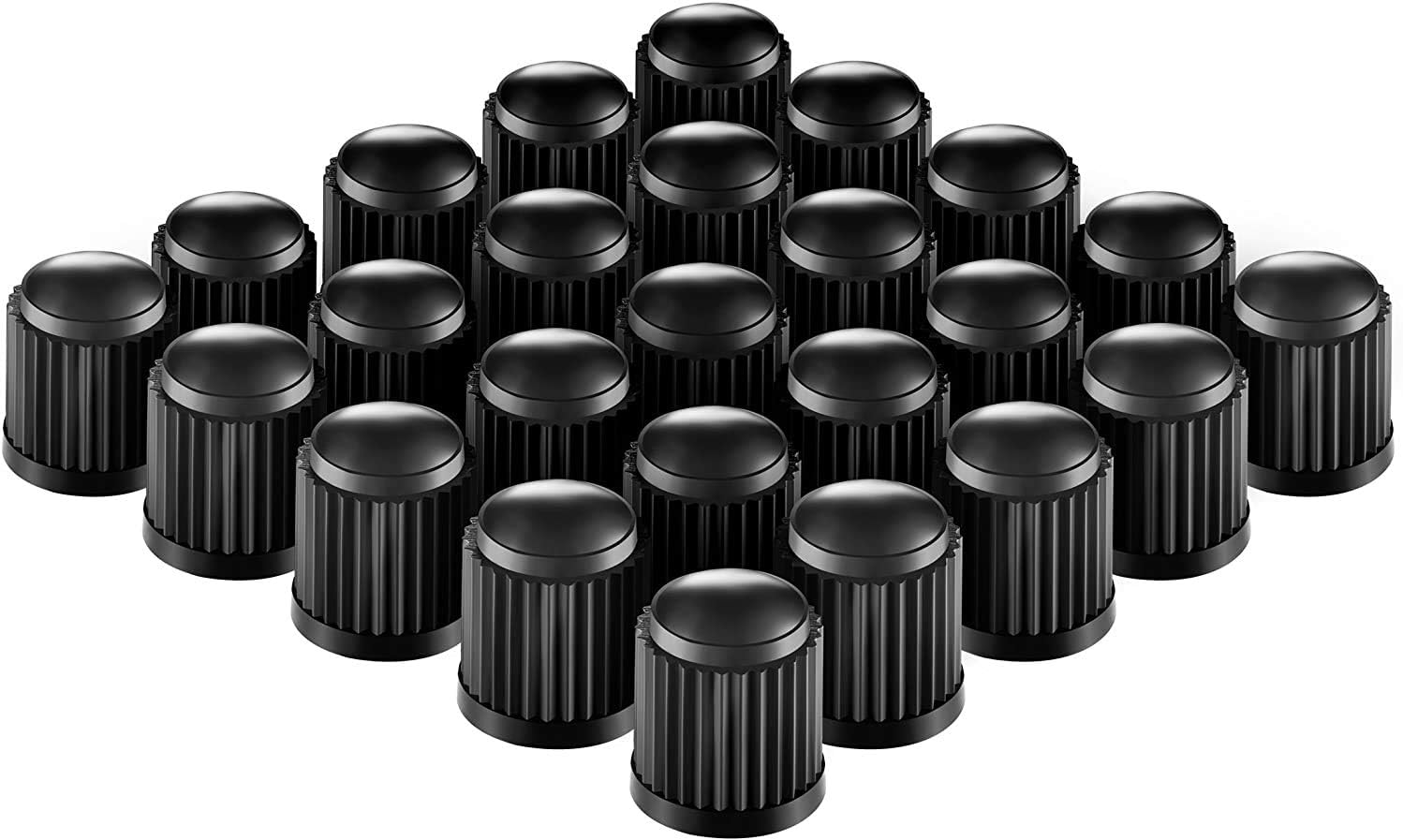 XQFI Tyre Valve Caps,Premium Quality Plastic Tyre Valve Dust Caps for ...