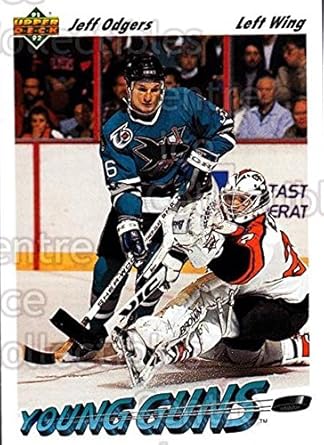 Amazon.com: (CI) Jeff Odgers Hockey Card 1991-92 Upper Deck (base) 597 ...