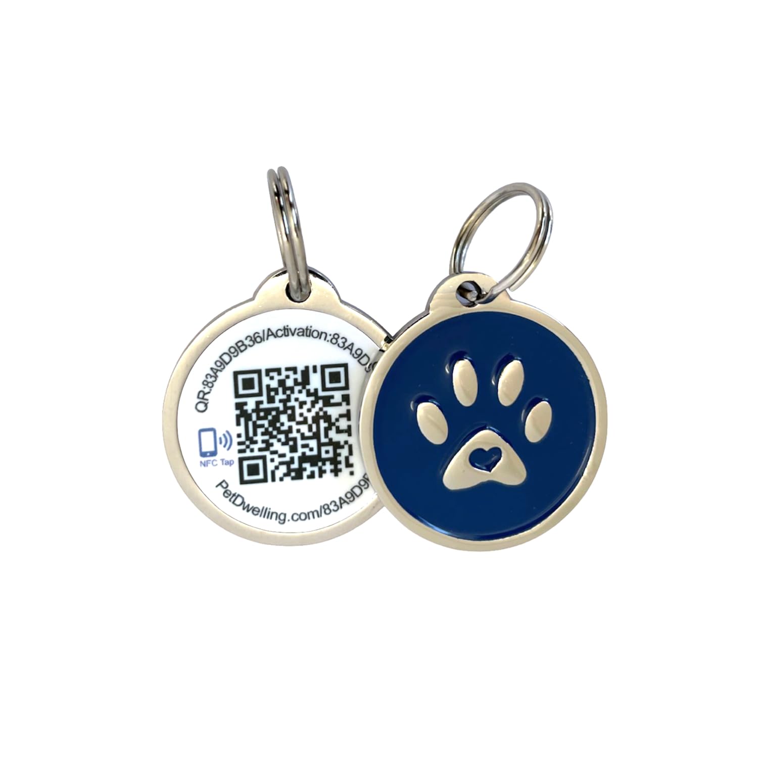 Mua Premium NFC & QR Code Smart Dog ID Tag - Easy Scanning, Instant ...