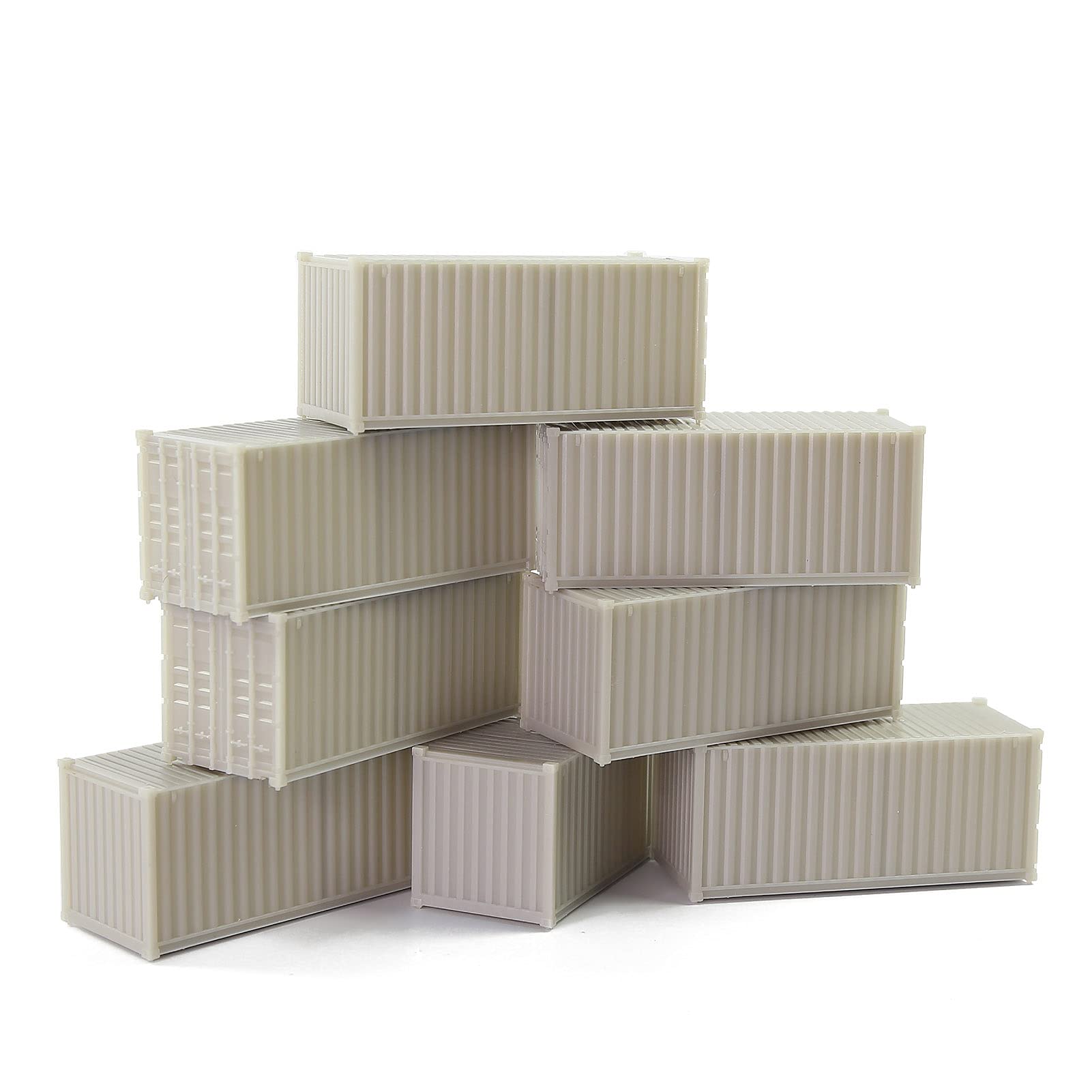 Mua Evemodel C8720JJ 8pcs HO Scale 1:87 Shipping Container Blank ...